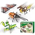 Amazon.com: Insect Collection Building Block Set for Kids 6+, Butterfly ...