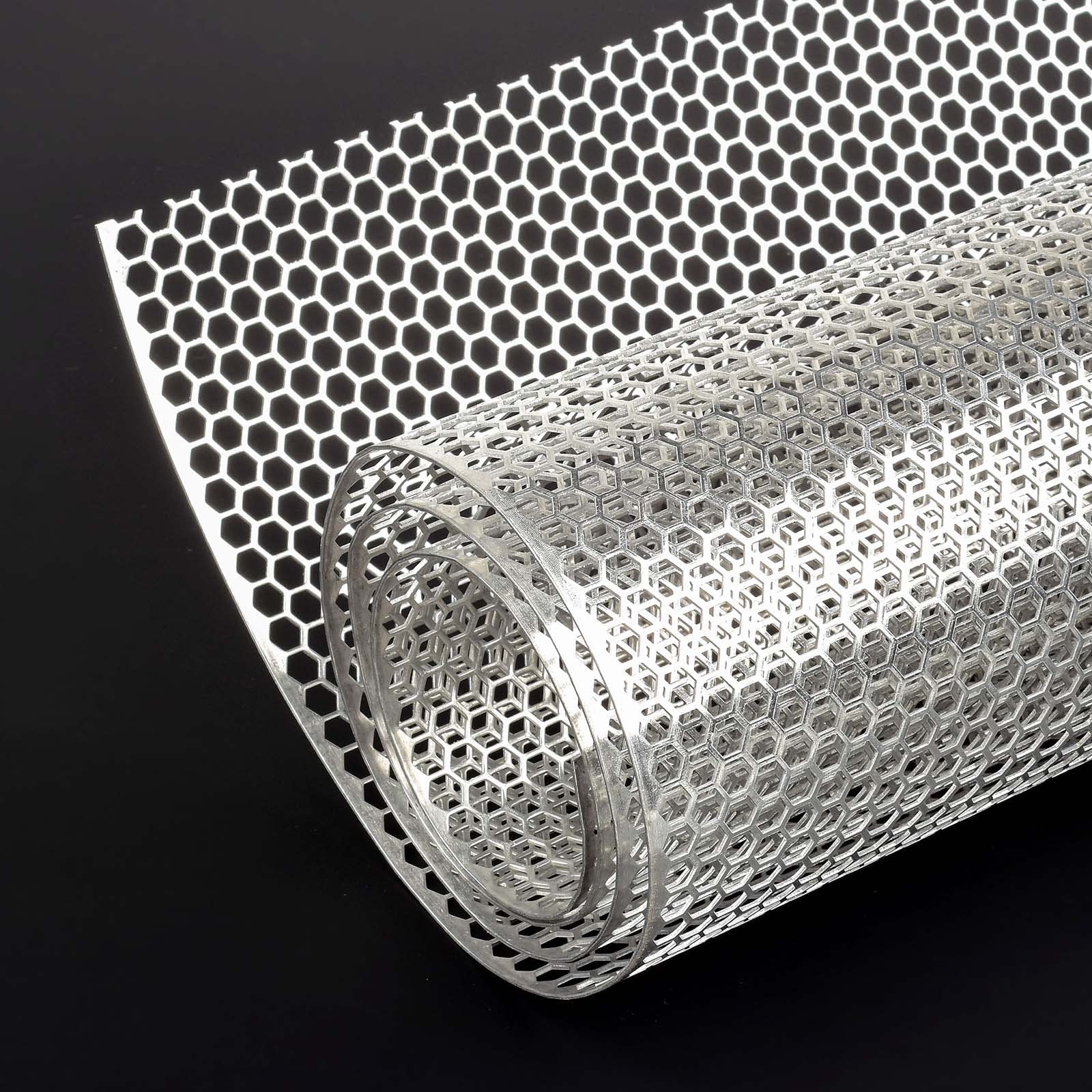 AggAuto Universal 40"x13" Car Grill Mesh - Aluminum Alloy Automotive ...