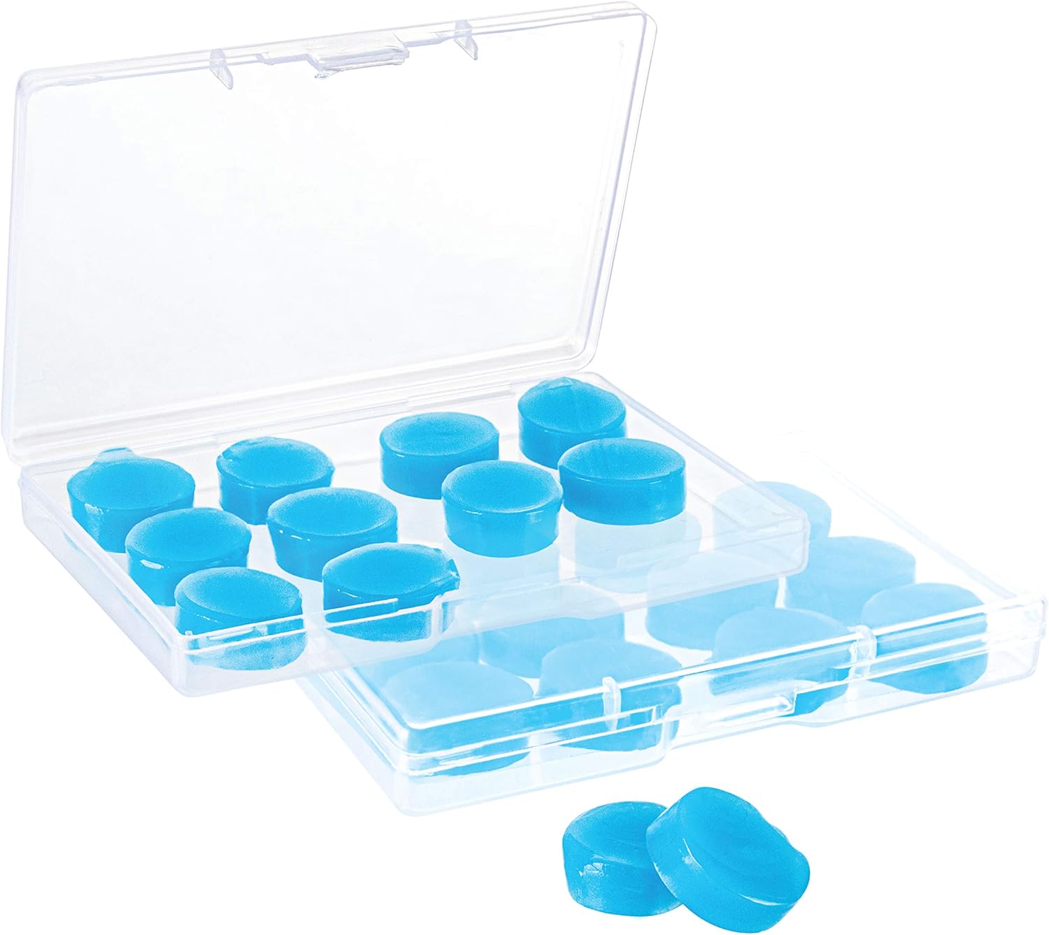 Amazon.com: 12 Pairs Soft Moldable Silicone Ear Plugs In 2 Convenient ...