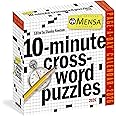 Mensa 10-Minute Crossword Puzzles Page-A-Day® Calendar 2026: Newman ...