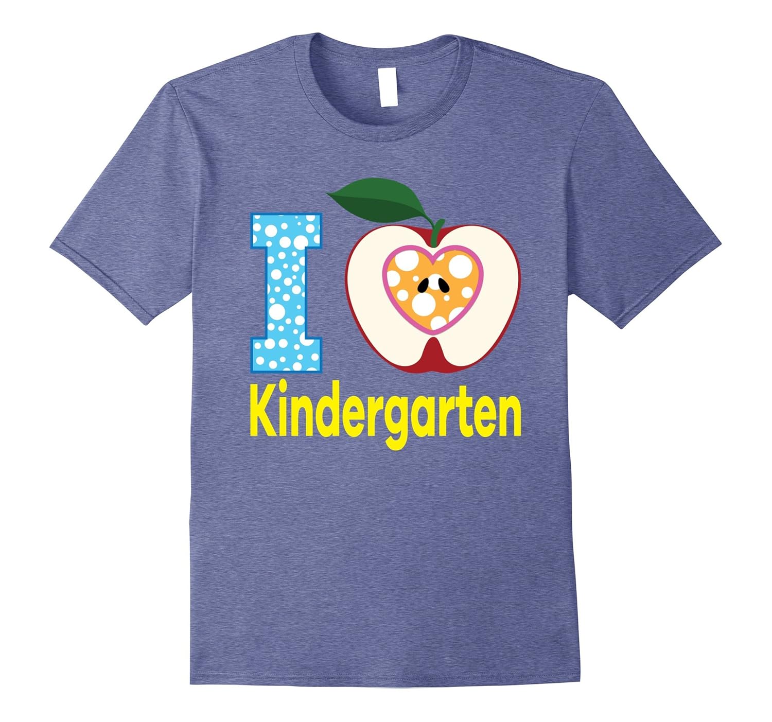 I Love Kindergarten T-Shirt Kids & Teachers Back to School-Art – Artvinatee