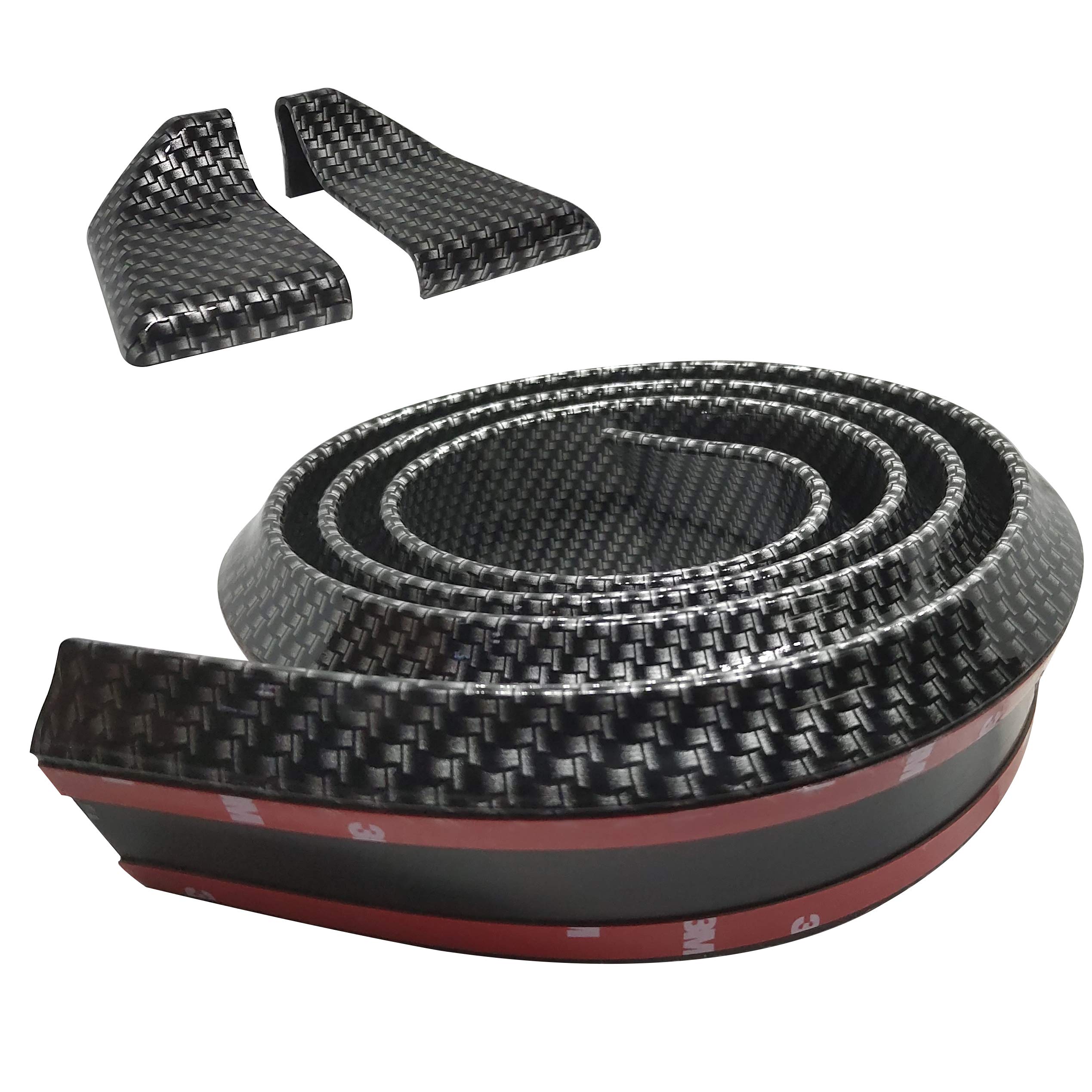 Mua Universal Car Rear Spoiler Exterior 4.9ft/1.5m Length Black Carbon ...