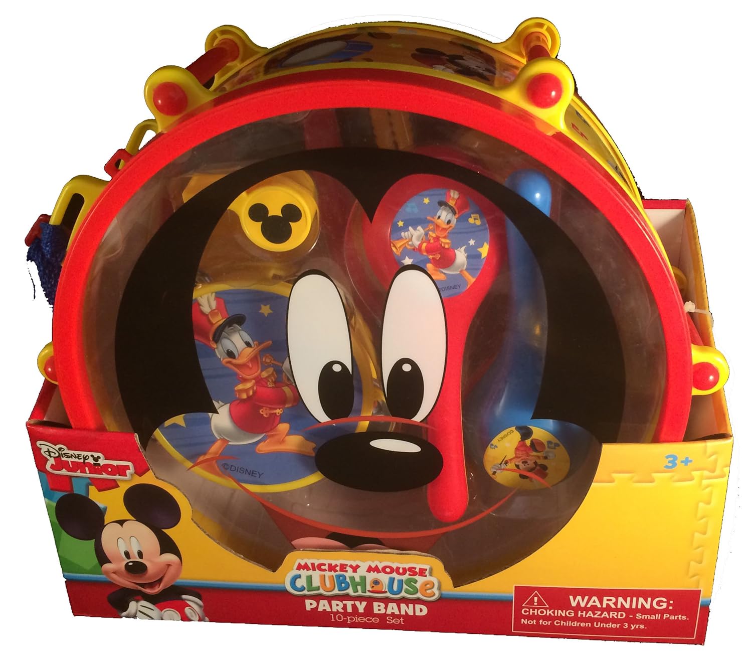 Disney Mickey Mouse Clubhouse Mickey's Party Band 10 Piece Set Music ...