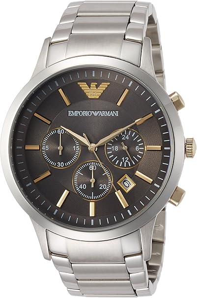 Amazon | [エンポリオアルマーニ] 腕時計 RENATO AR11047 メンズ 正規輸入品 | メンズ腕時計 | 腕時計 通販