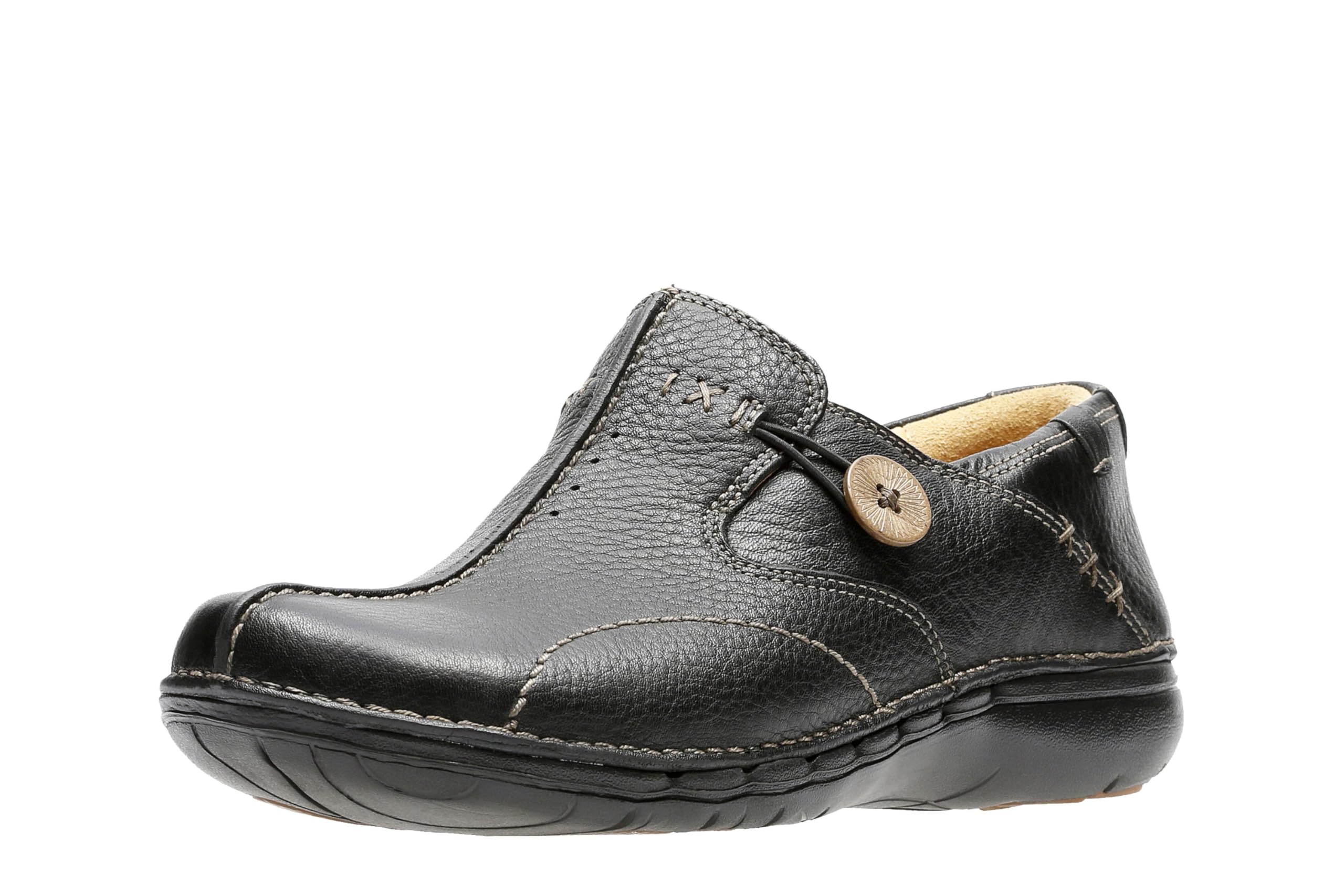 Clarks Women's Un.Loop, Black Leather,9 W US for sale | Las Vegas, NV ...