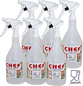Amazon.com: Food Grade Spray Bottle BPA Free Sprayer Food Safe BBQ ...