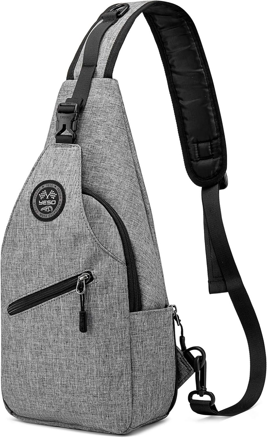 YESO Shoulder bag chest crossbody lightweight shoulder bag daypack men ...