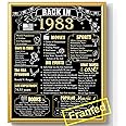 Amazon.com: 40th Birthday Decorations 1983 Birthday Gifts for Men Back ...