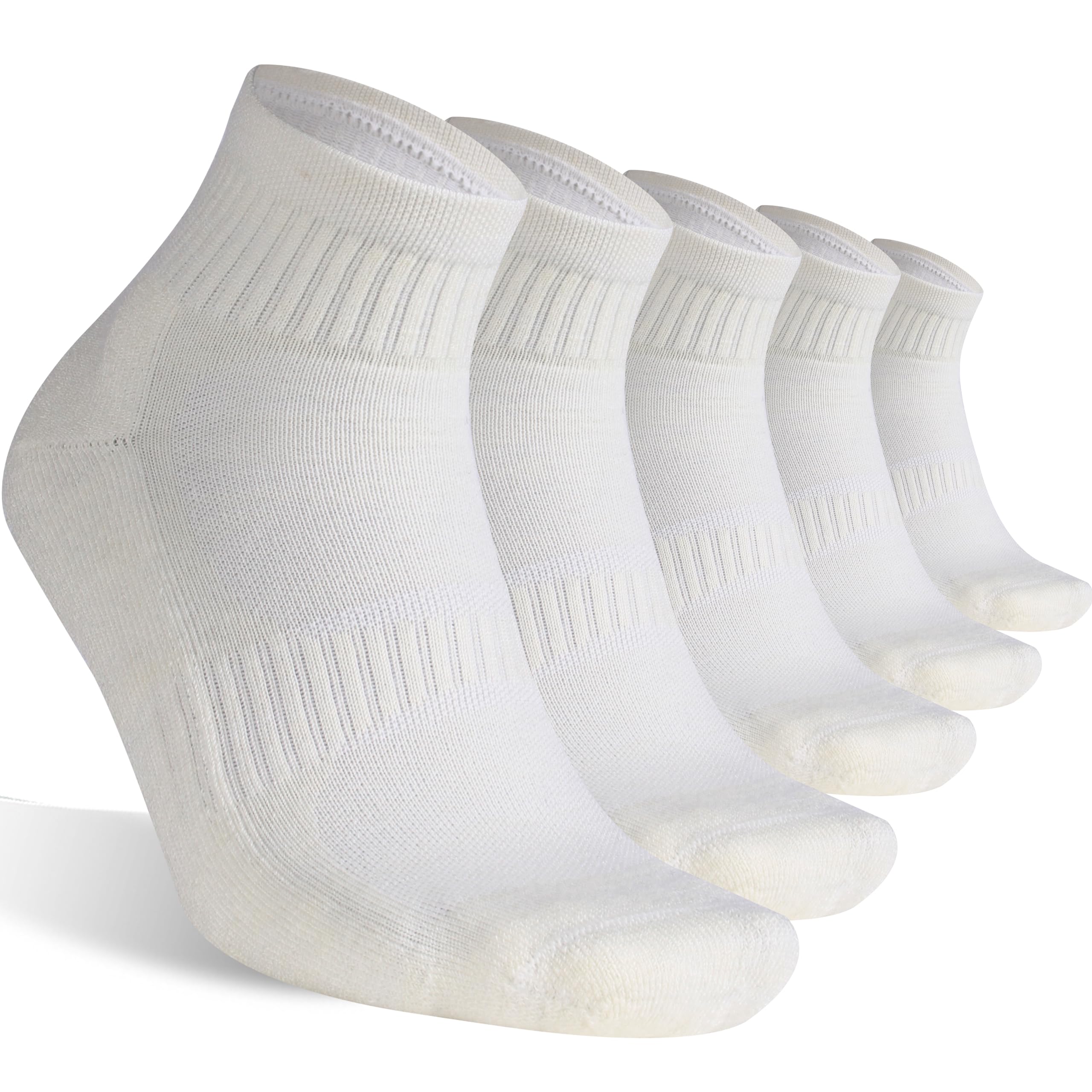 RTZAT Merino Wool Ankle Running Socks for Men and Women - Moisture ...