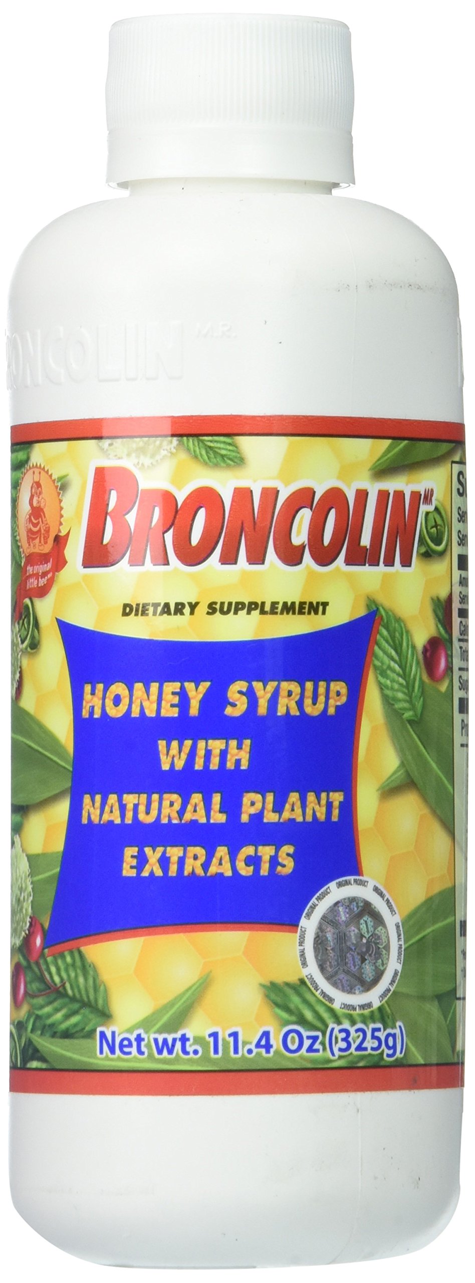 Amazon.com : Broncolin with Propolis Honey Syrup 11.4 oz : Cold And Flu ...