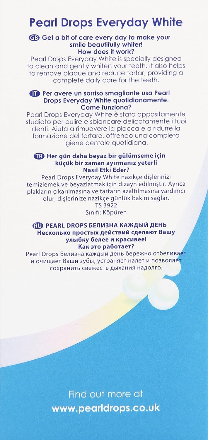 Pearl Drops Tooth Polish Daily Shine 50ml – BigaMart