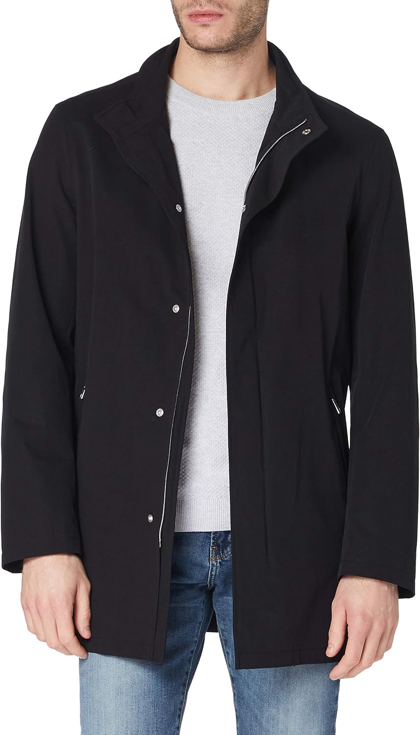 bugatti Herren Mantel Übergangsjacke: Amazon.de: Bekleidung