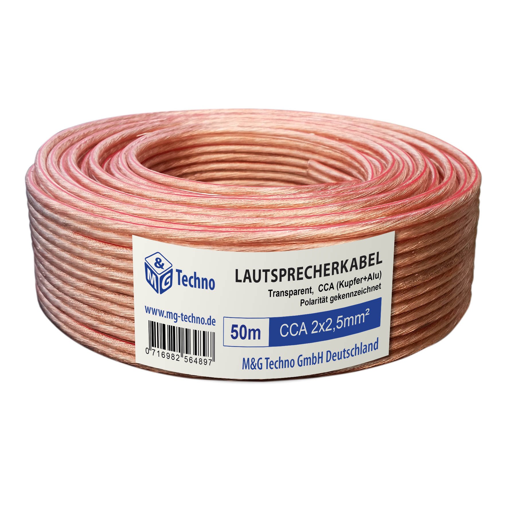 Mua M&G Techno 50m Speaker Cable (Single-Wire) 2x2,5mmÂ² CCA (Copper ...