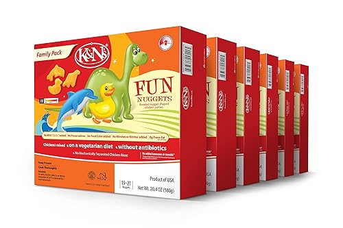 K&N's Chicken Fun Nuggets Family Pack - 20.4 oz | 6 Packs (Frozen) in ...