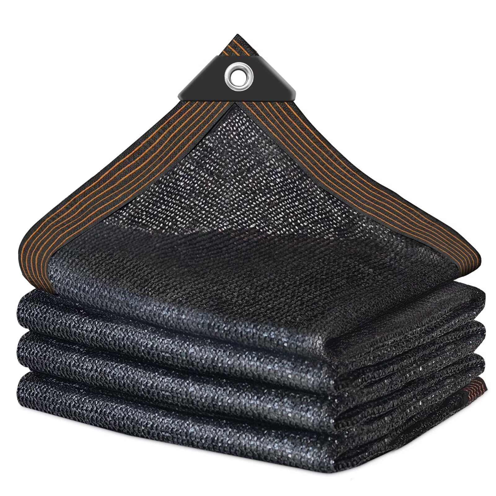 QNLONG Shade Cloth for Garden? 90% Black Shade Net Mesh Tarp with ...