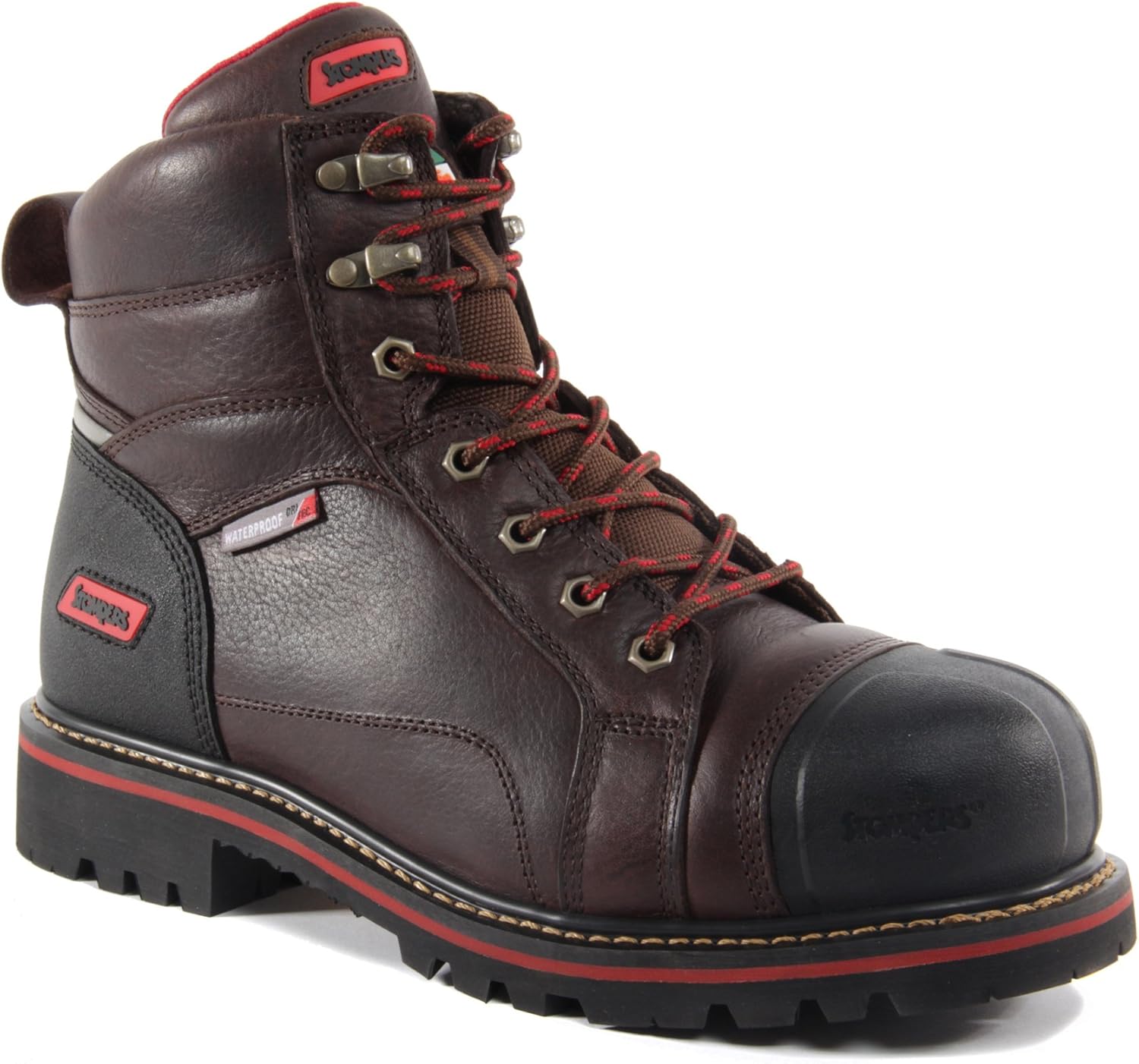 Stompers 6" Purcell, Composite Toe, Kevlar Plate, Waterproof CSA Work ...