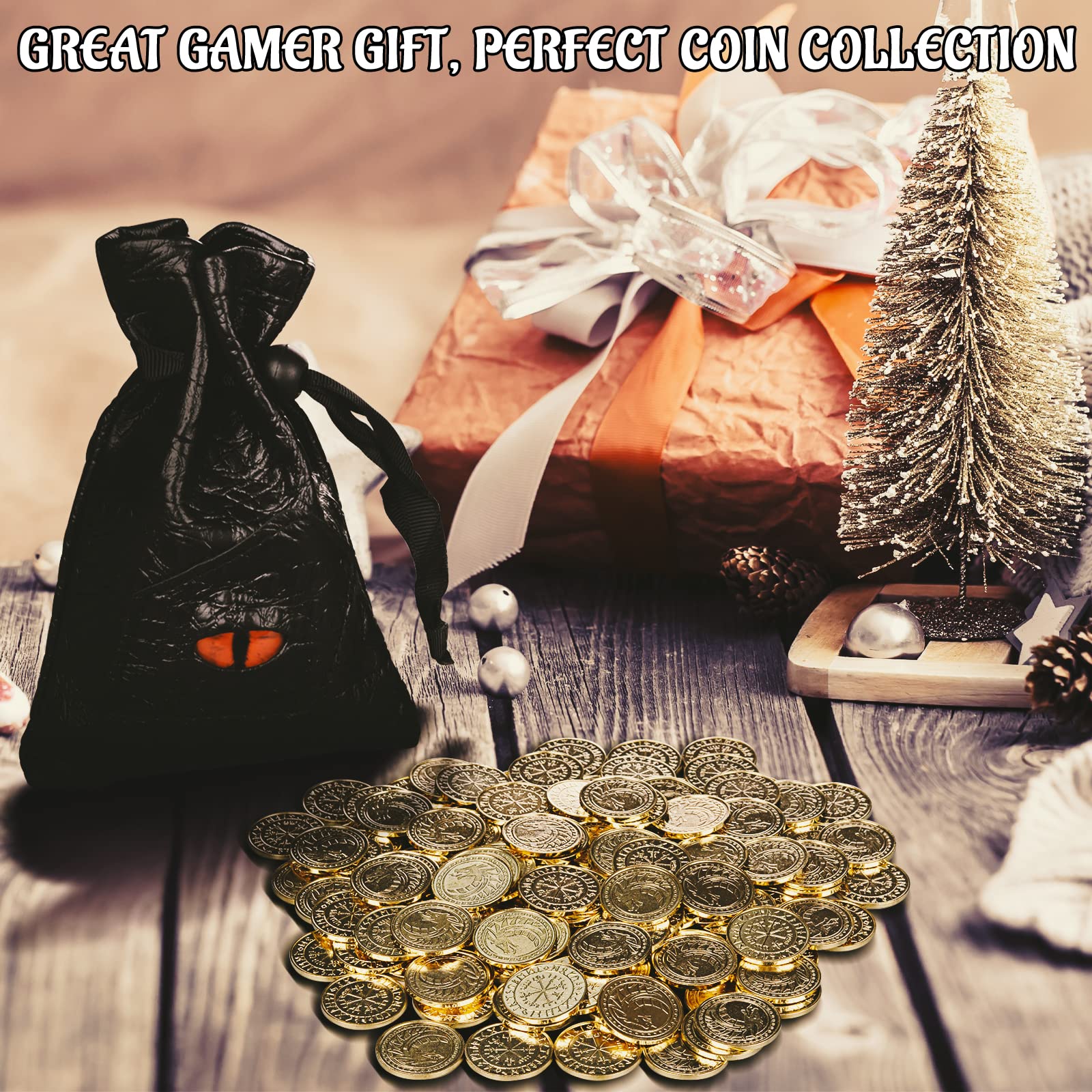 Mua DND Fantasy Coins 50 Antique Gold Metal Treasure Tokens with ...