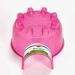 Amazon.com: Kaytee Igloo Habitat Hideout For Pet Hamsters, Gerbils ...
