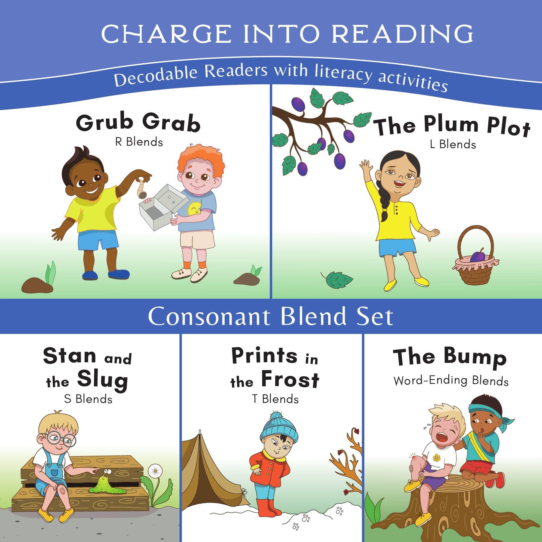 Mua Charge into Reading Decodable Books (Stage 2): 5 Consonant Blends ...