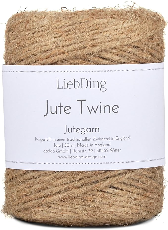 LiebDing Jutegarn - Wundervolle Juteschnur aus Einer traditionellen ...