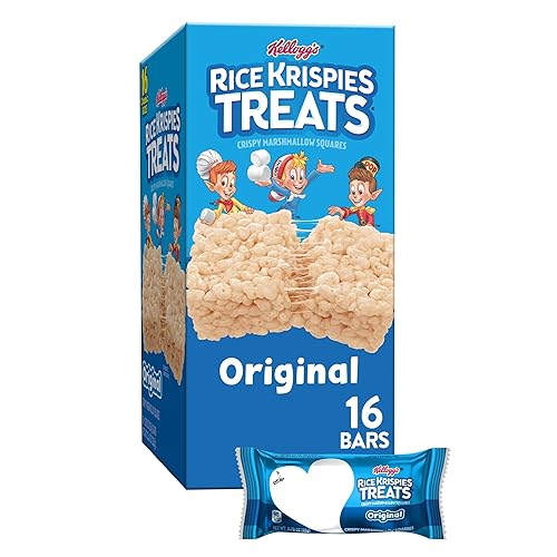 Rice Krispies Treats Marshmallow Snack Bars, Kids Snacks, Lunch Snacks ...