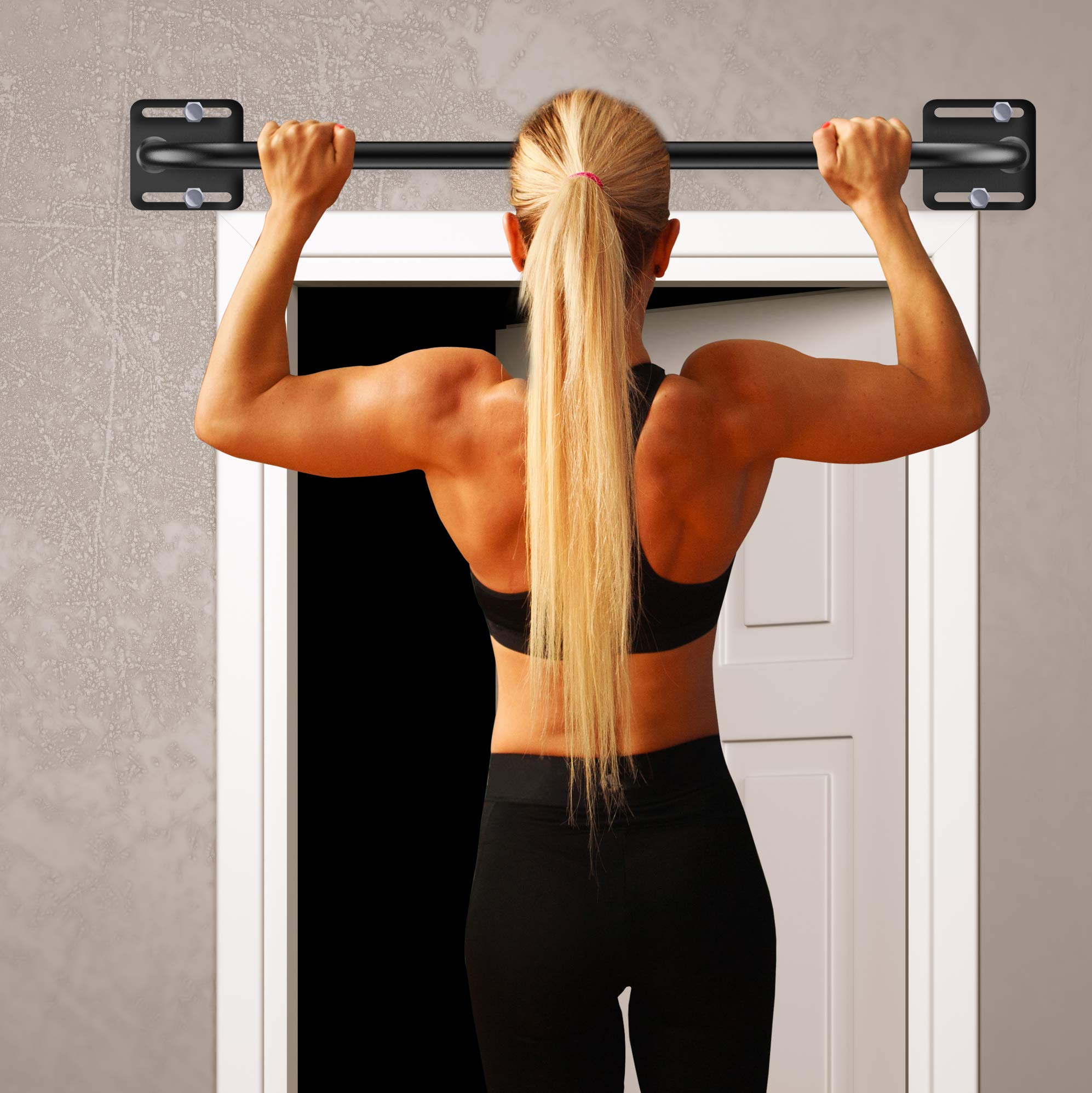 Mua Heavy Duty Wall Mounted Pull Up Bar for Doorway - Fully Welded ...
