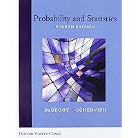 Amazon.com: Probability and Statistics (Classic Version) (Pearson Modern Classics for Advanced ...