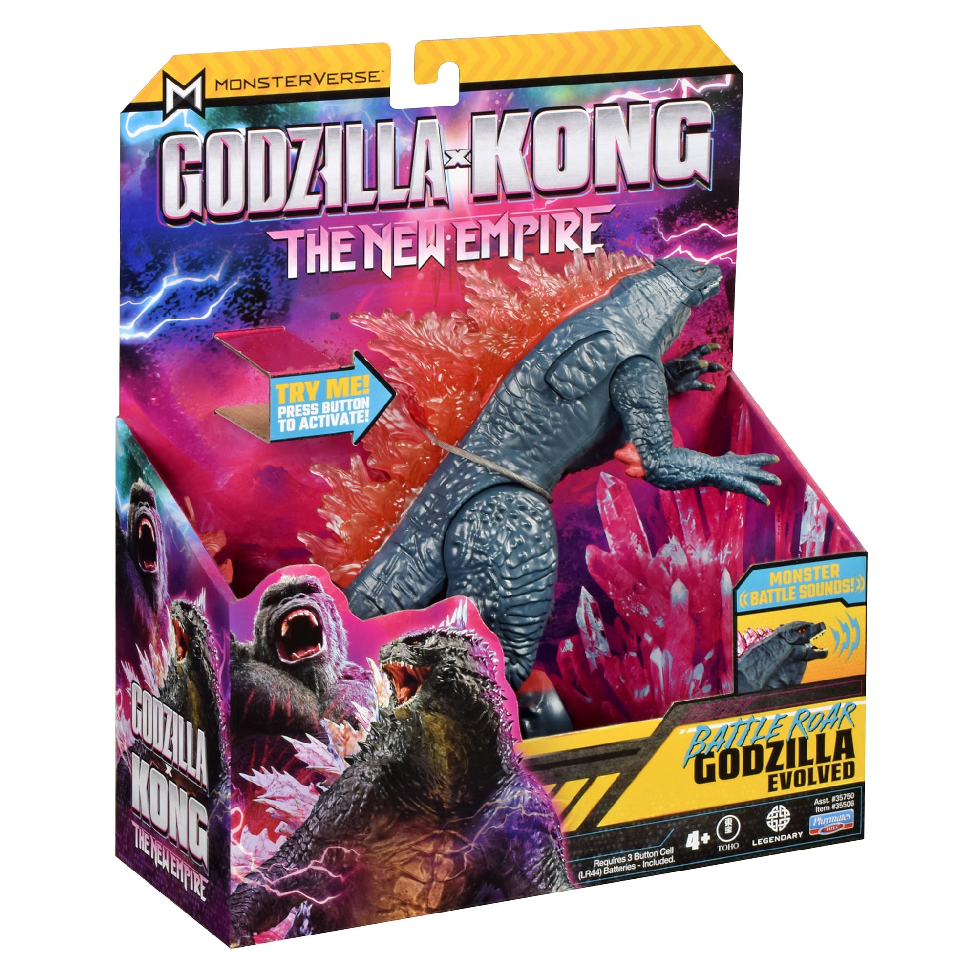 Mua Godzilla x Kong 7" Battle Roar Godzilla Figure by Playmates Toys ...
