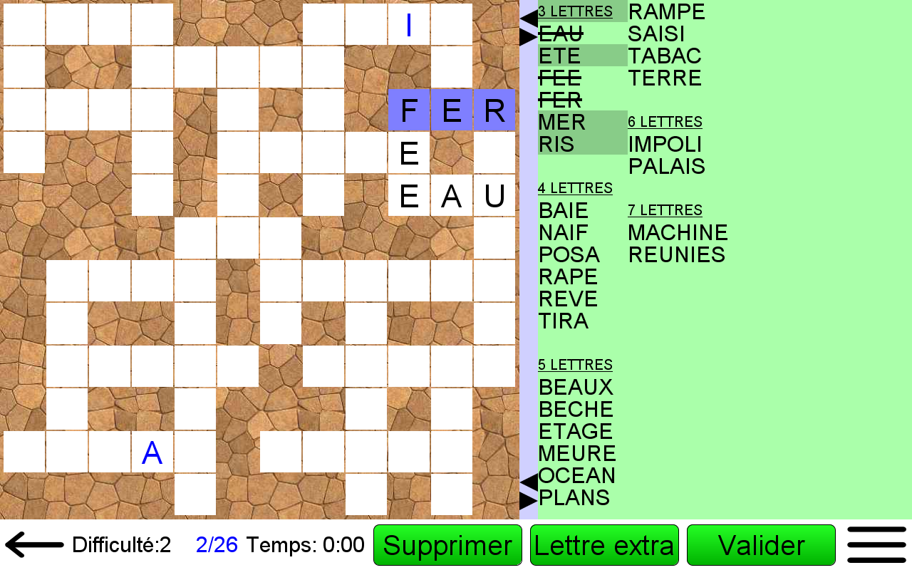Mots Casés Gratuit:Amazon.fr:Appstore for Android