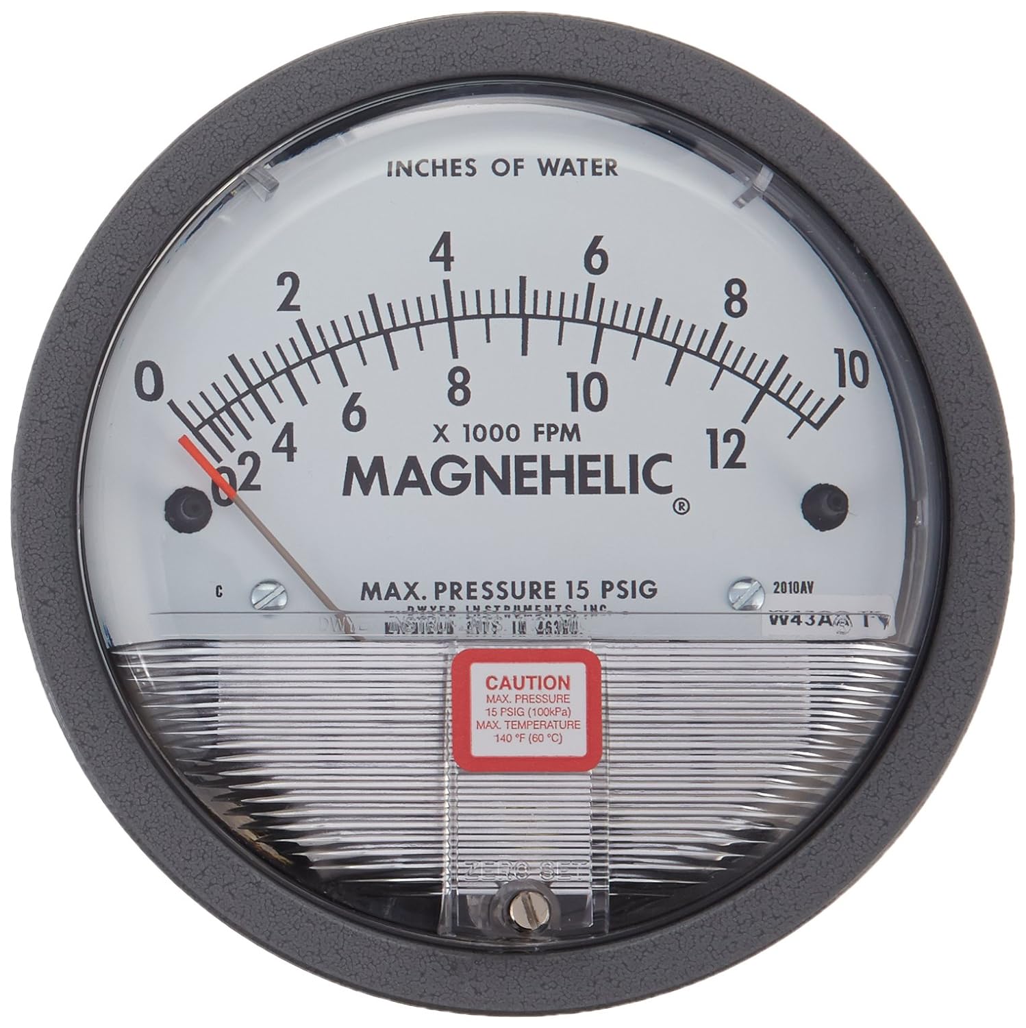 Dwyer Magnehelic Differential Pressure Gauge Of Water Psig My XXX Hot