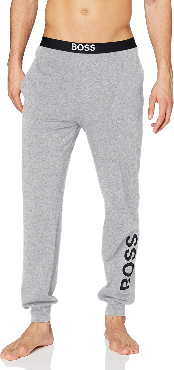 BOSS Men's Identity Pants Pajama Bottom, Light/Pastel Grey55, Xx-Large ...