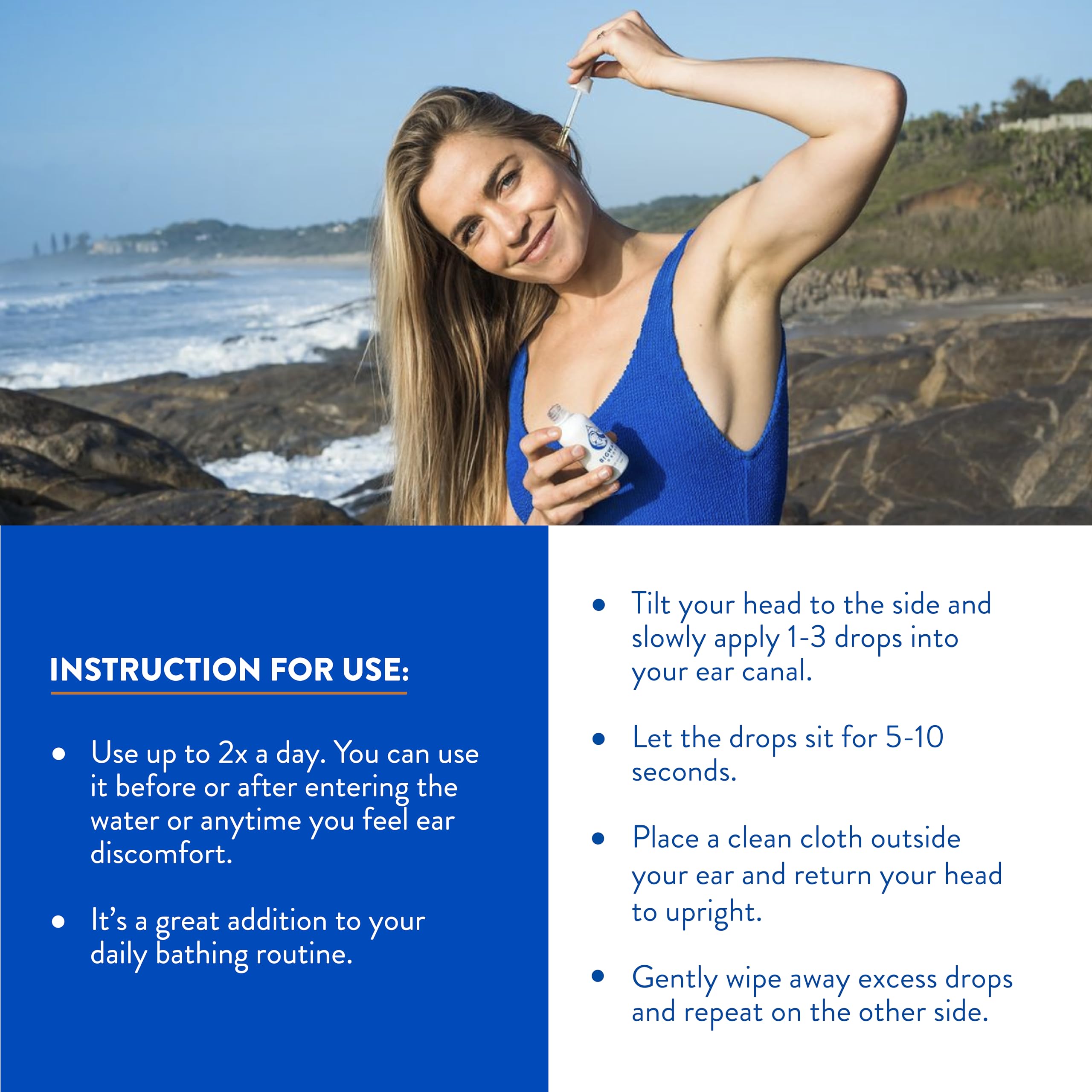 Mua Fast-Acting Ear Drops for Discomfort from Ear Infections, Swimmer's ...