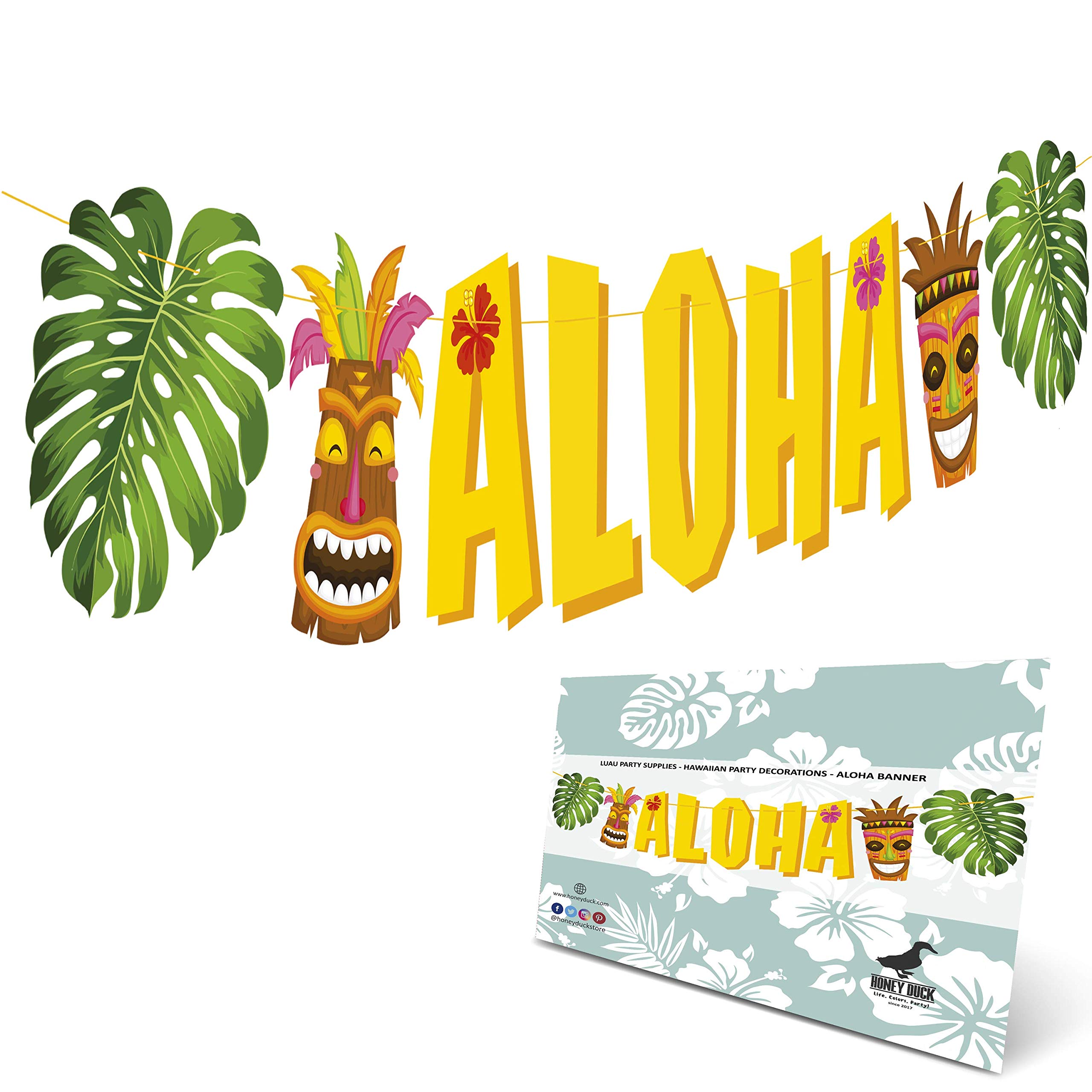 Buy Aloha Banner Luau Party Supplies Hawaiian Party Decorations Buy Aloha Banner Luau Party Supplies Hawaiian Party Decorations