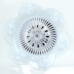 Amazon.com: SlipX Solutions Stop-A-Clog Drain Protectors Trap Hair, 2 ...