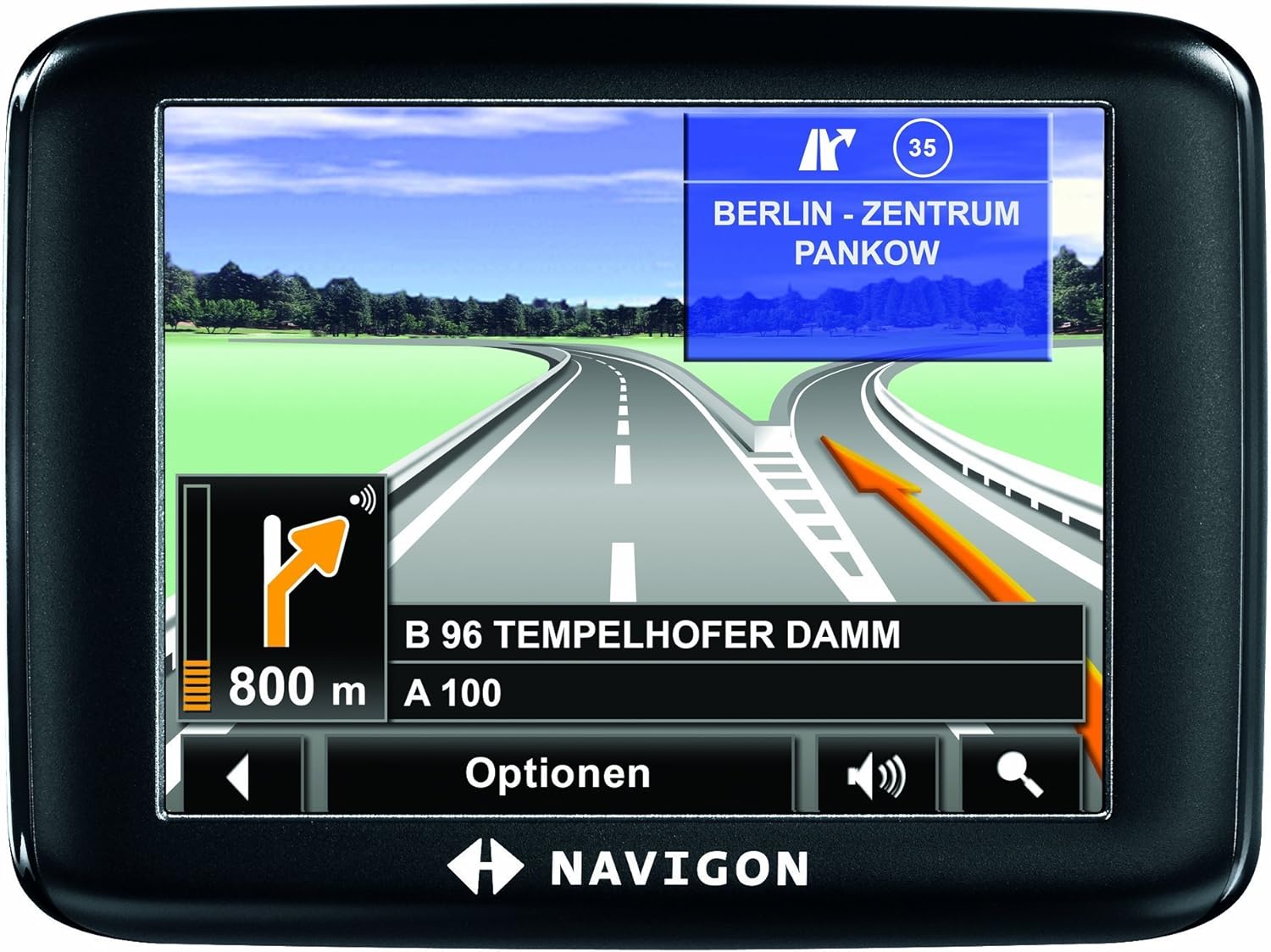 Navigon 1310 Satelliten-Navigationssystem Europa: Amazon.de: Elektronik