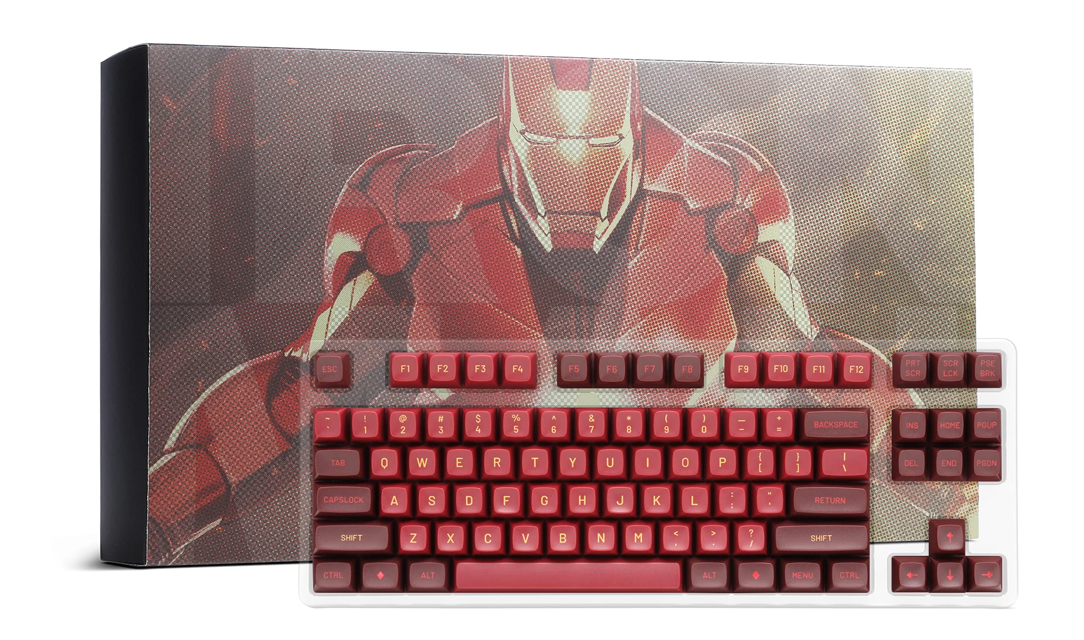 Mua DROP Marvel Iron Man Custom MT3 Keycap Set, ABS Hi-Profile Keyboard ...