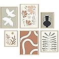 Amazon.com: Haus And Hues Boho Posters & Prints - 6 Piece Art, Nature ...