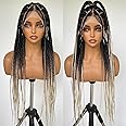 Amazon.com : FABÉLLE 30 Inch Braided Wig Non Embroidered Full Lace ...
