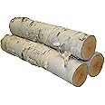 Amazon.com: Wilson Enterprises Large Logs, Set of 3, White Birch : Home ...