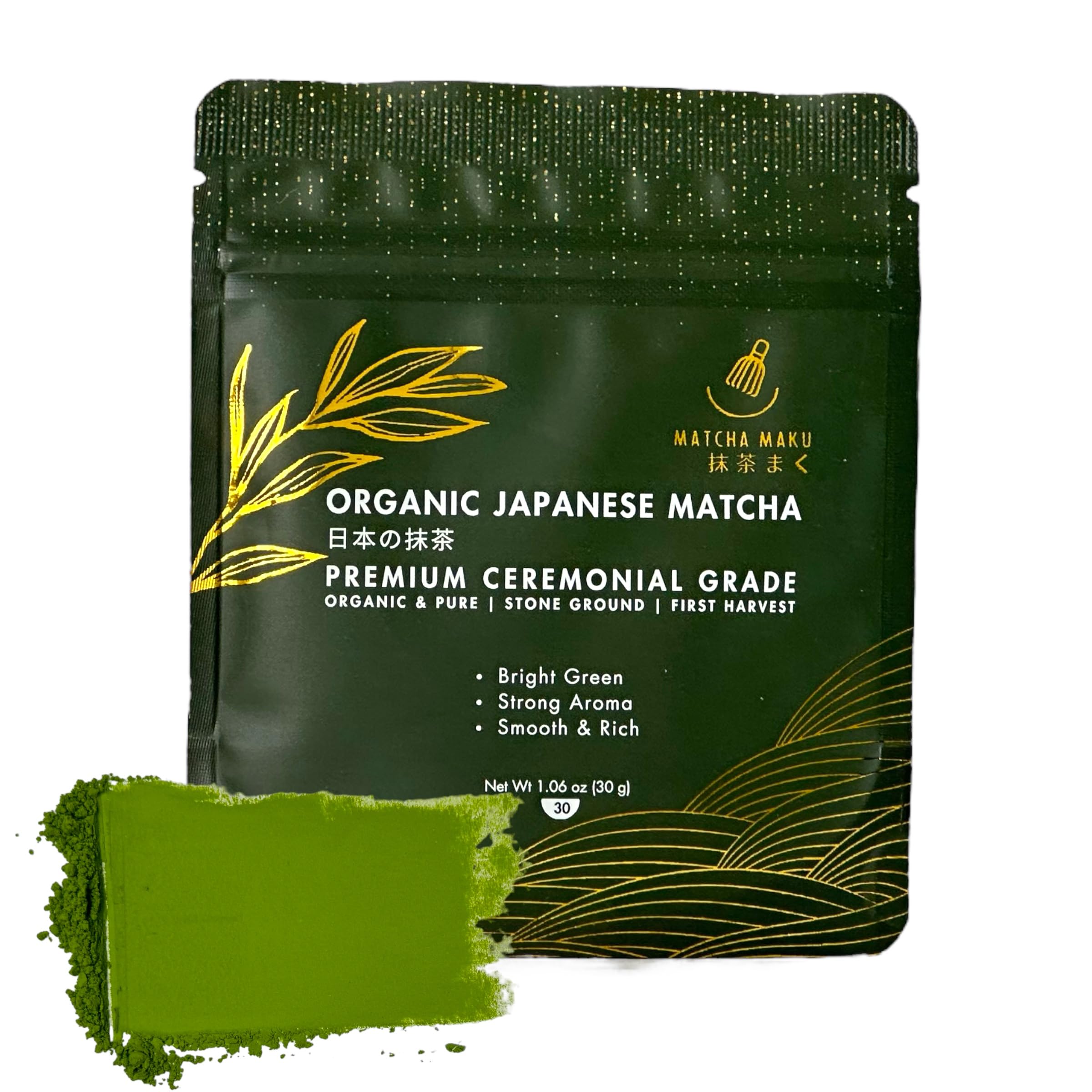 Mua Matcha Maku Uji Organic Premium Ceremonial Matcha – First Harvest, Stone-Ground, 30g trên ...
