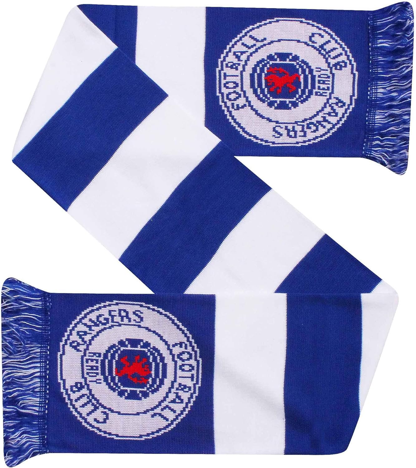 Amazon.com : Rangers FC Bar Scarf : Soccer Equipment : Clothing