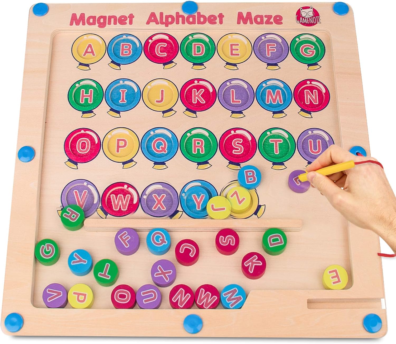 Toys Games Uppercase Lowercase Letters Matching Montessori Toys For 