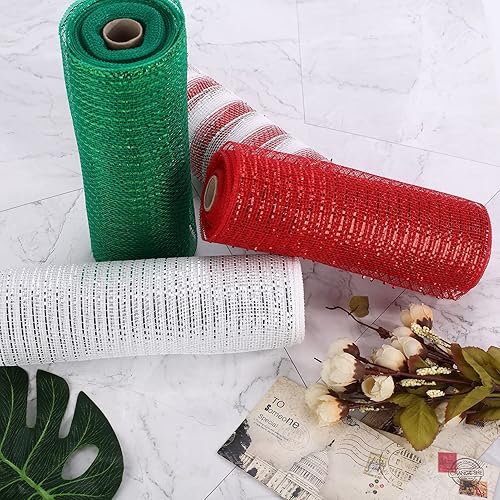 10 Inch Deco Mesh Rolls CraigBachman 10 Inch X 30 Feet Deco Poly Mesh