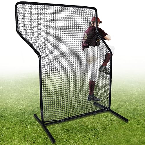 OKAYES Z Screen Baseball Screen, Z Frame Baseball Pitching Screen ...