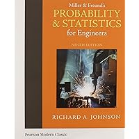 Amazon.com: Miller & Freund's Probability and Statistics for Engineers (Classic Version ...