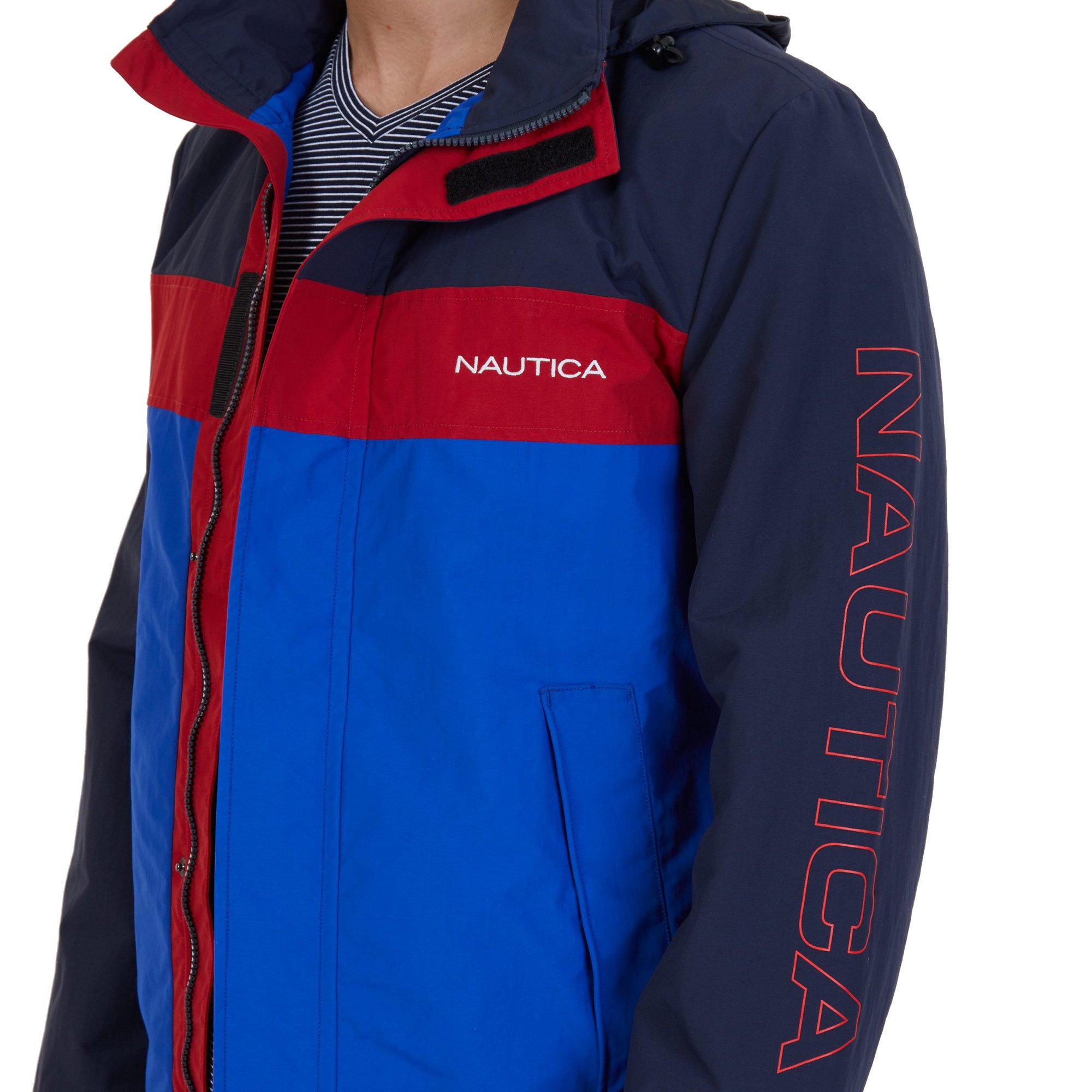 Nautica Men's Heritage Bomber Jacket- Water Resistant | Nautical Fashions
