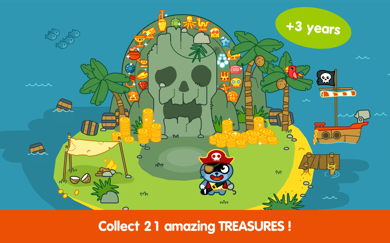 Pango Pirate : adventure and treasure hunt game for kids 3-8:Amazon.ca ...