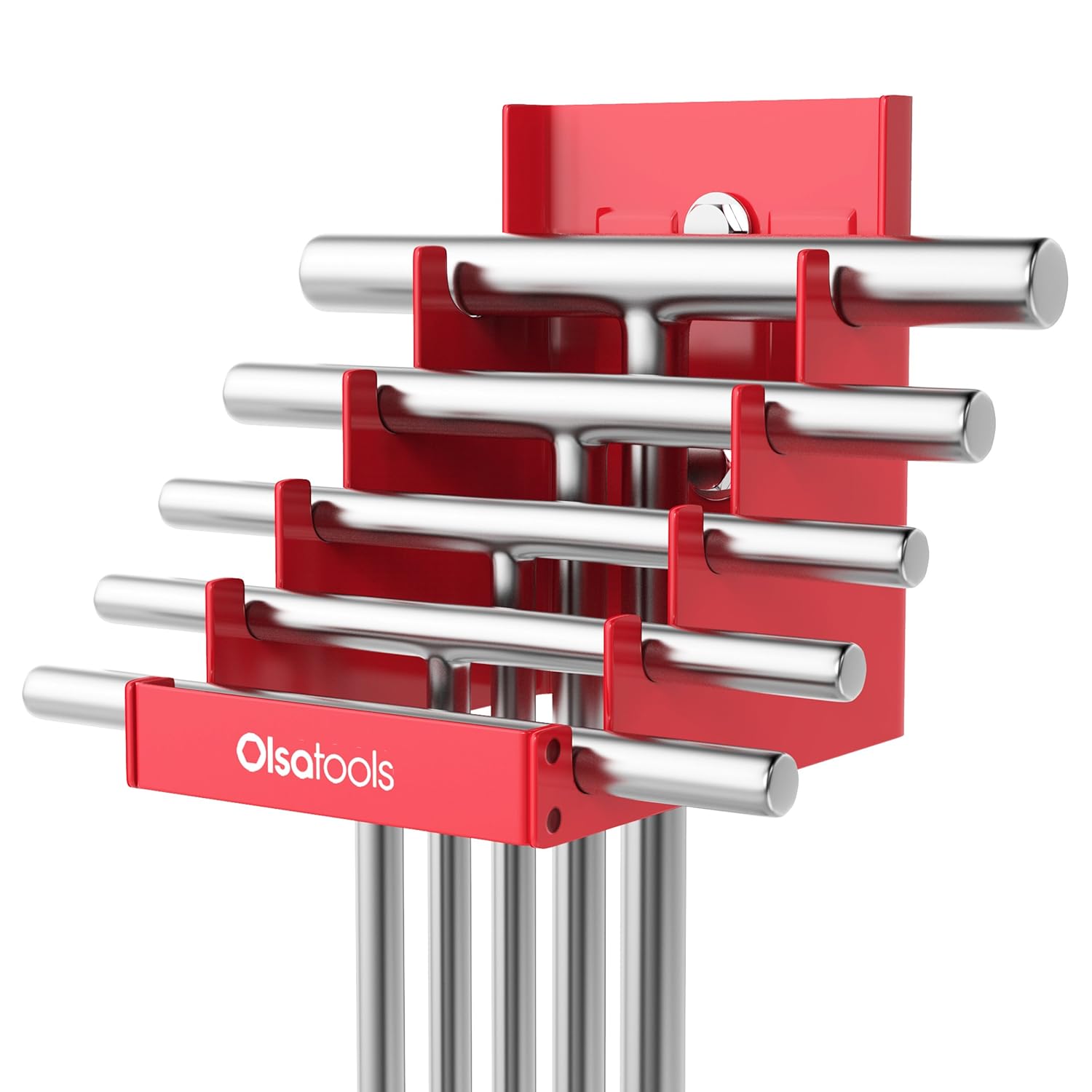 Tool Trays Holds 5 T-Handles Olsa Tools Magnetic T-Handle Holder for ...