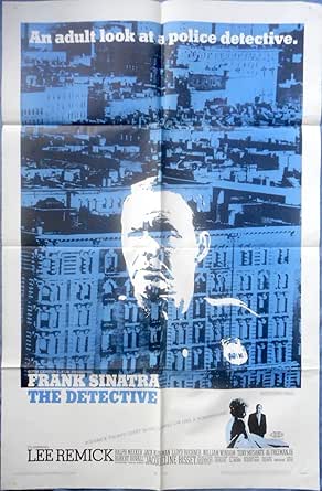 THE DETECTIVE MOVIE POSTER Frank Sinatra Lee Remick Crime Drama 1-sht ...