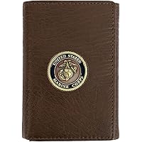 Amazon.com: Officially Licensed "US Marine Corps" Medallion Trifold ...